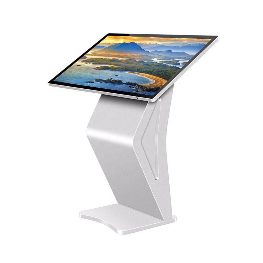 K Style Horizontal Stand Touch Screen Signage Kiosk Digital Signage ...